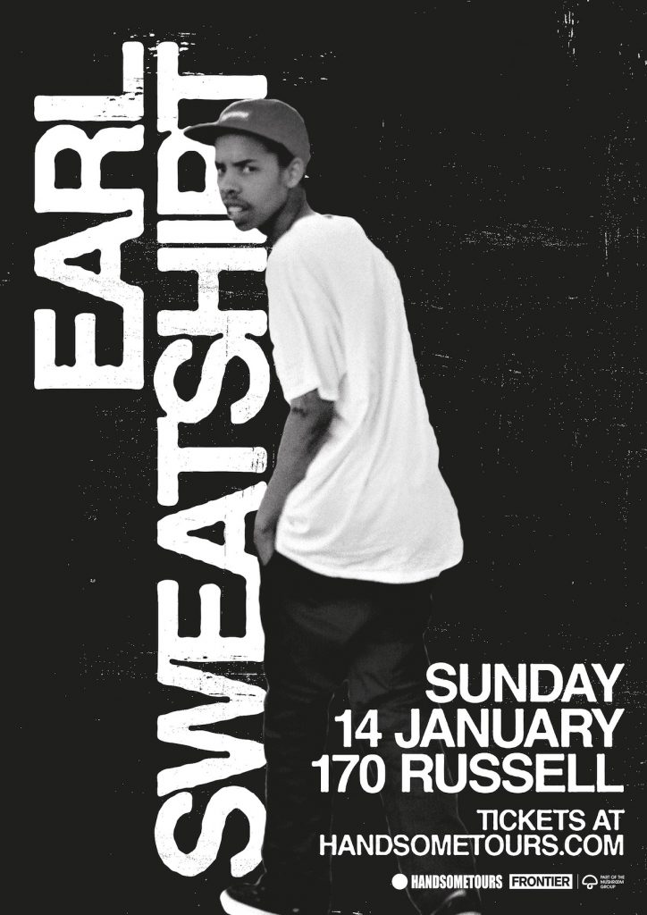 EARL SWEATSHIRT (CANCELLED) · Handsome Tours