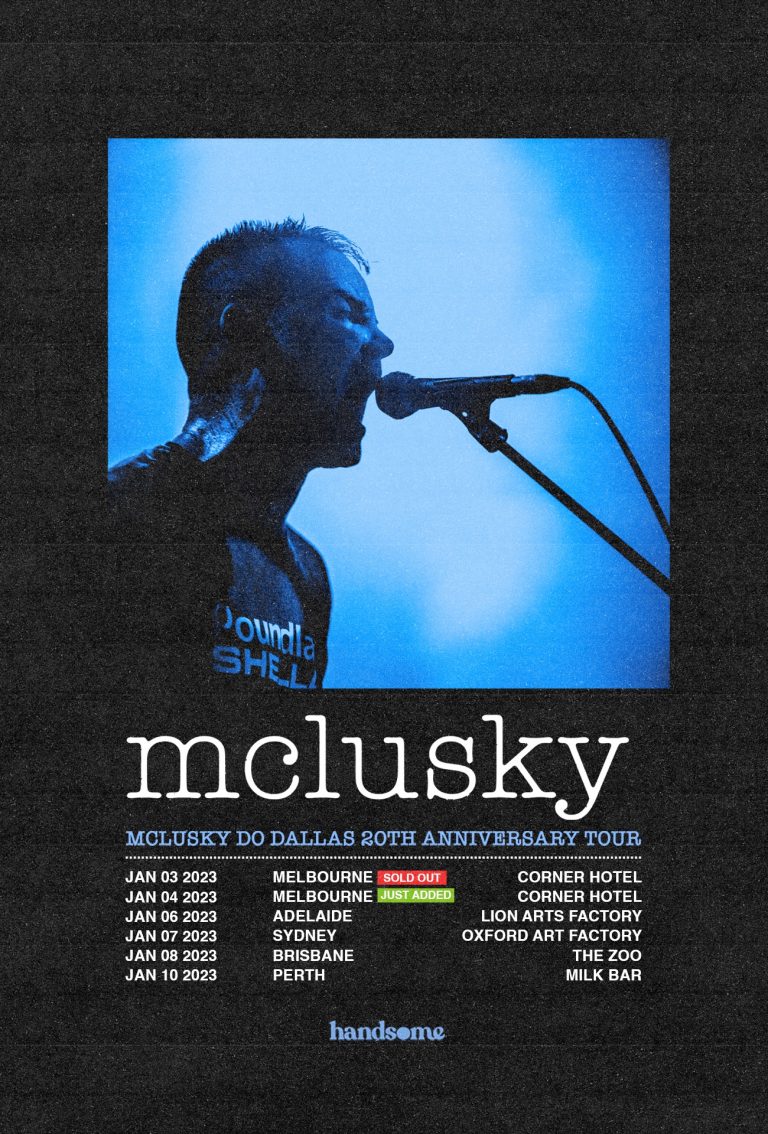 MCLUSKY · Handsome Tours