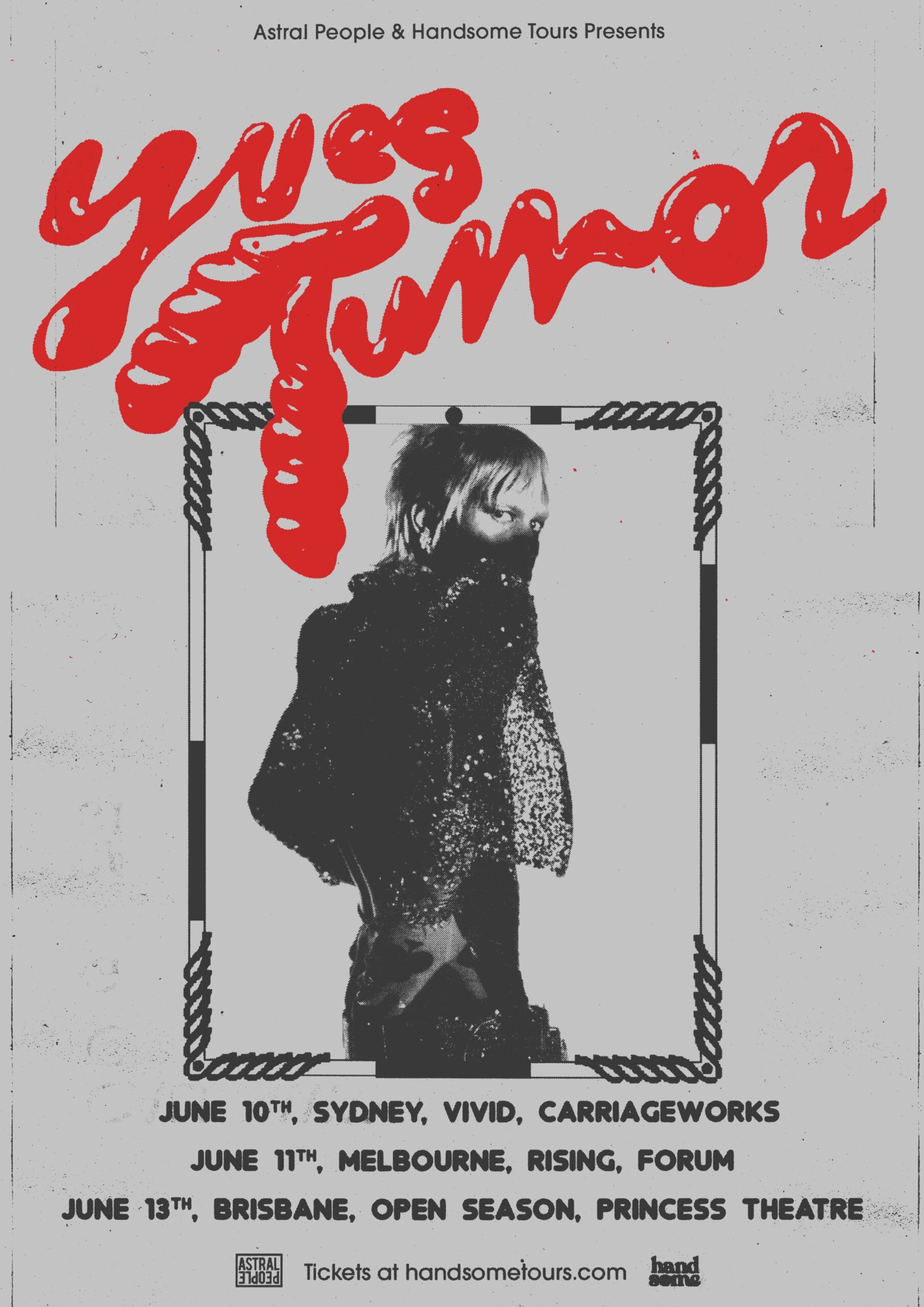 YVES TUMOR · Handsome Tours