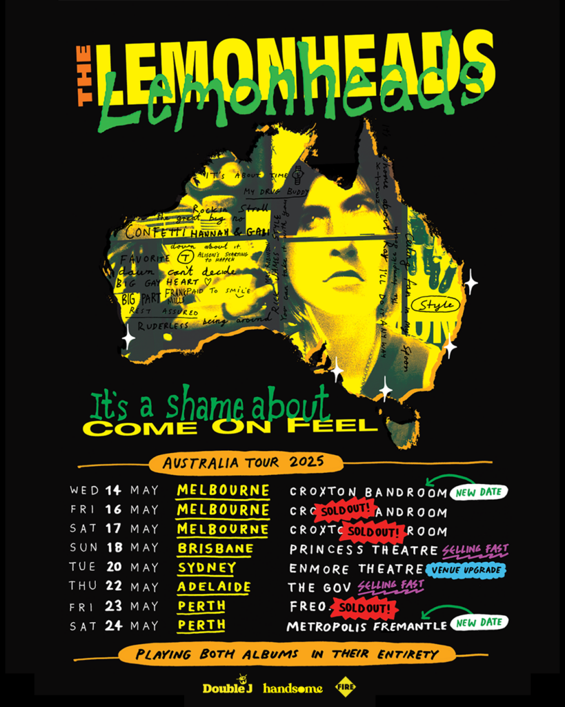 THE LEMONHEADS · Handsome Tours