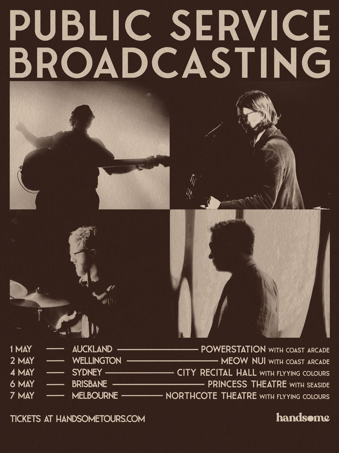 PUBLIC SERVICE BROADCASTING · Handsome Tours